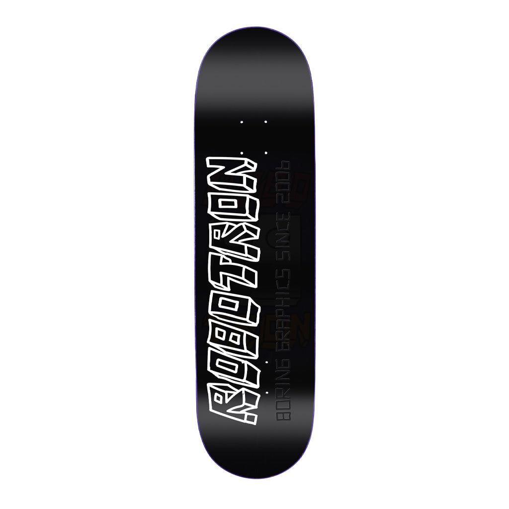 Robotron Deck "Boring Graphics" black - 8.5" – Pivot Distribution B2B